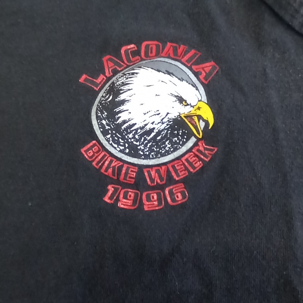 1996 Laconia, Nh Bike Week Tank Vintage - Gem